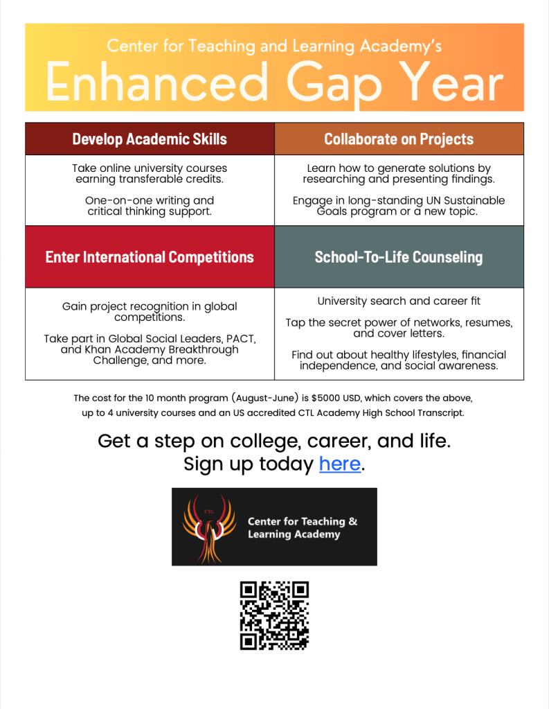 Additional Programs – CTL Academy Global